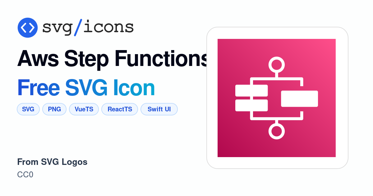 Aws-step-functions SVG Icon - Free Aws-step-functions PNG & SVG Download
