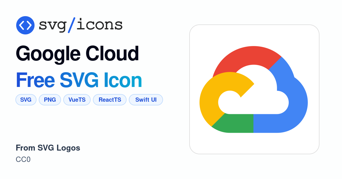 Google-cloud SVG Icon - Free Google-cloud PNG & SVG Download