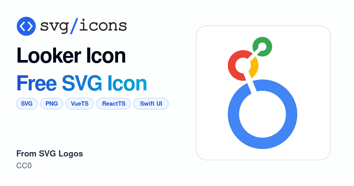 Looker-icon SVG Icon — Free Looker-icon PNG & SVG Download