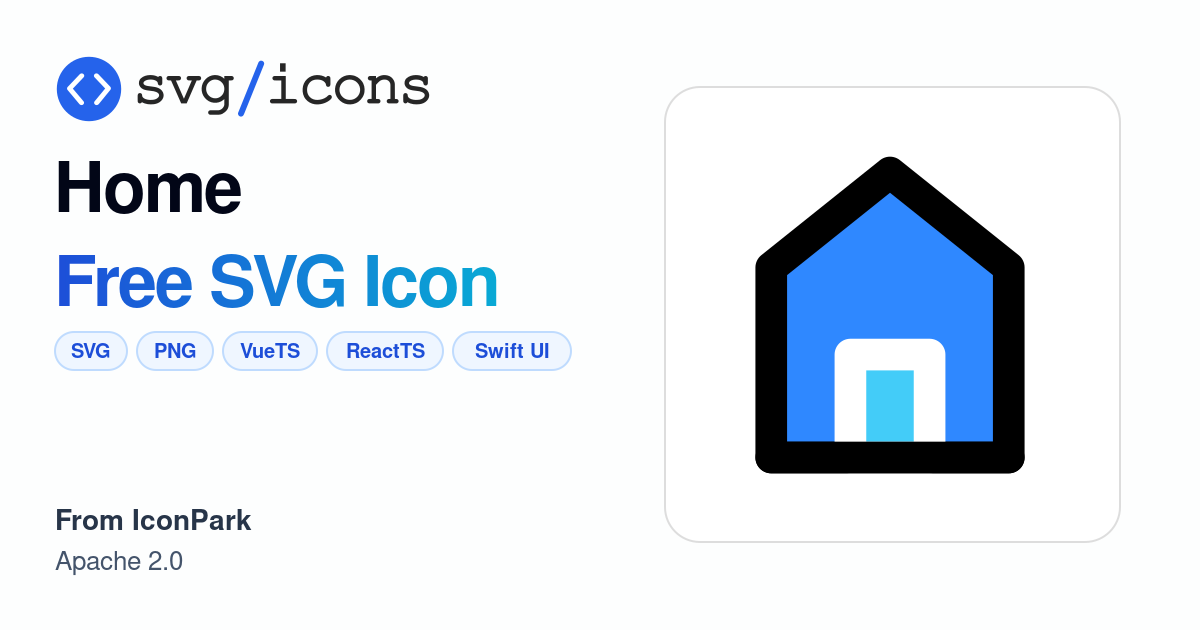 Home SVG Icon - Free Home PNG & SVG Download