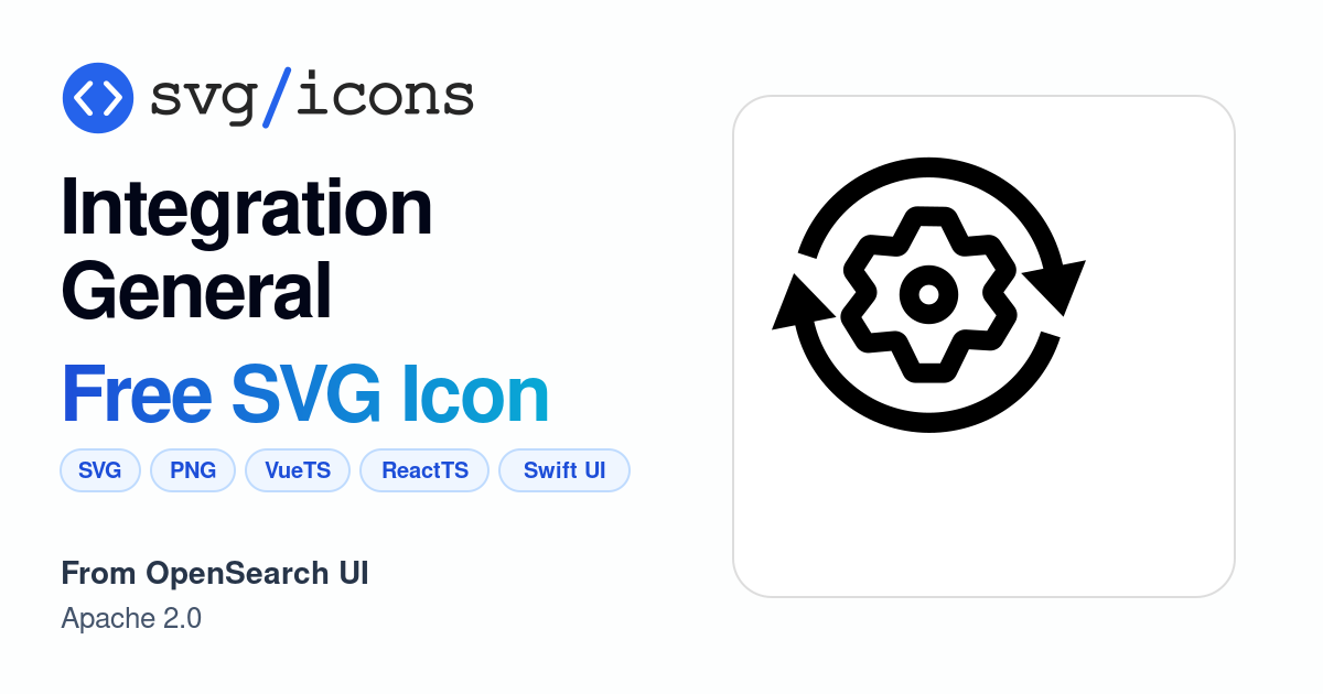 Integration-general SVG Icon - Free Integration-general PNG & SVG Download