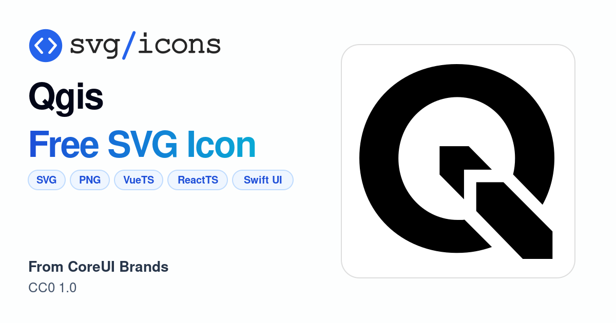 Qgis SVG Icon - Free Qgis PNG & SVG Download
