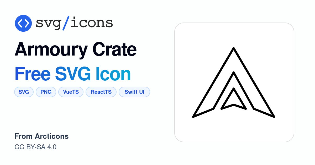 Armoury-crate SVG Icon - Free Armoury-crate PNG & SVG Download