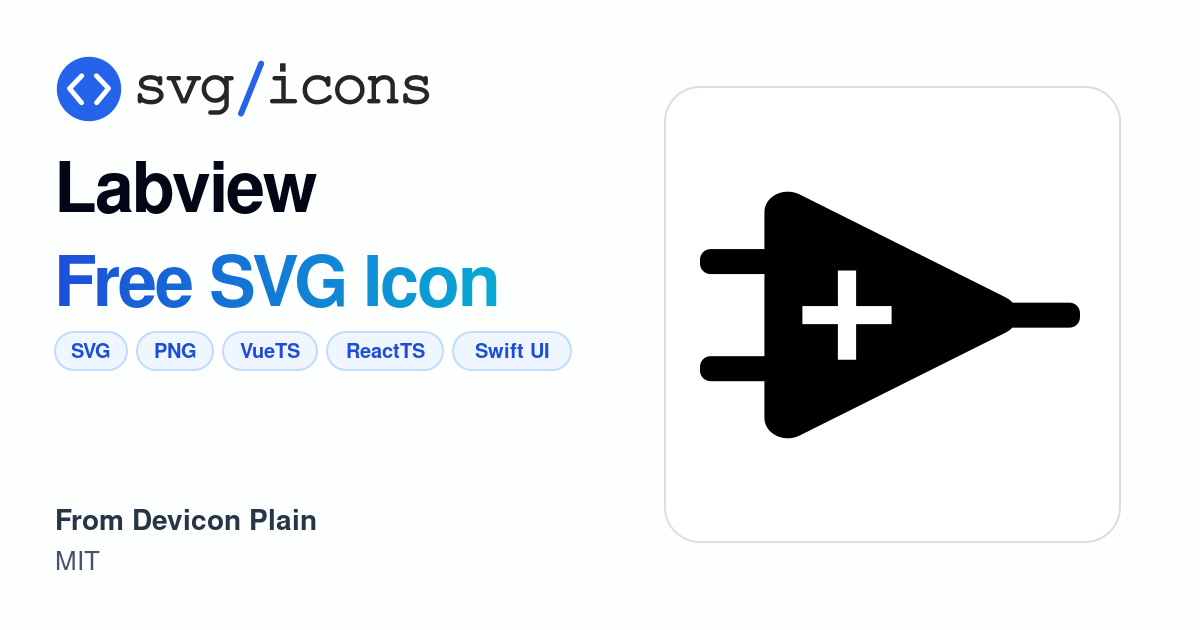 Labview SVG Icon - Free Labview PNG & SVG Download
